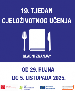19. Tjedan cjeloživotnog učenja – ASOO – Agencija za strukovno obrazovanje i obrazovanje odraslih
